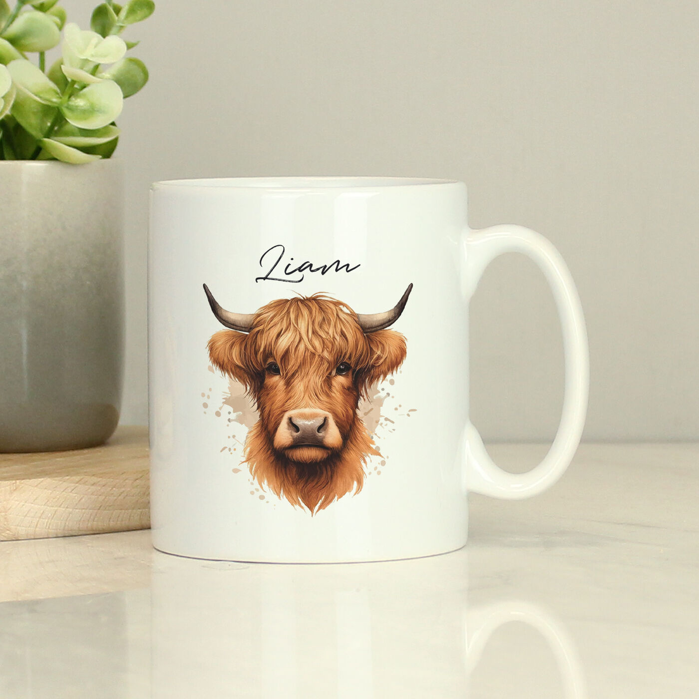 Buy Personalised Highland Cow Mug for GBP 10.29 | Card Factory UK