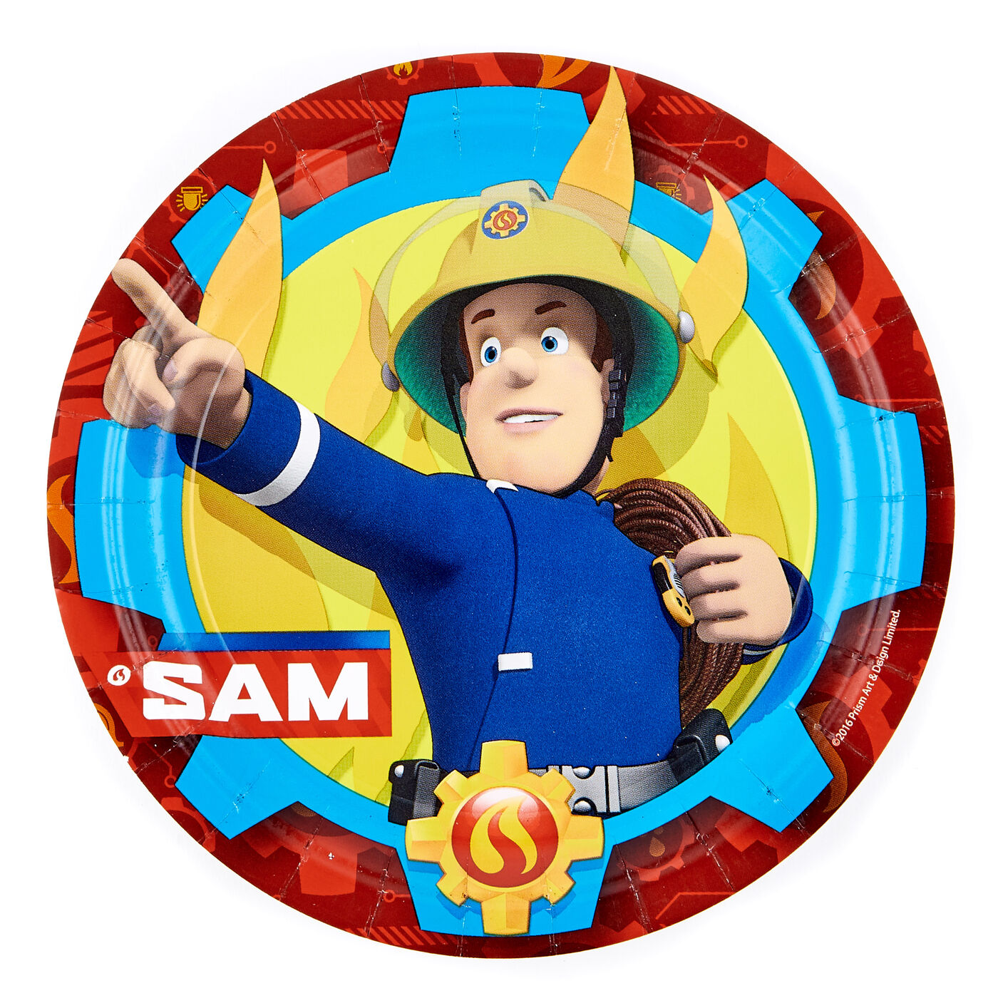 Buy Fireman Sam Party Tableware & Decorations Bundle - 16 Guests for ...