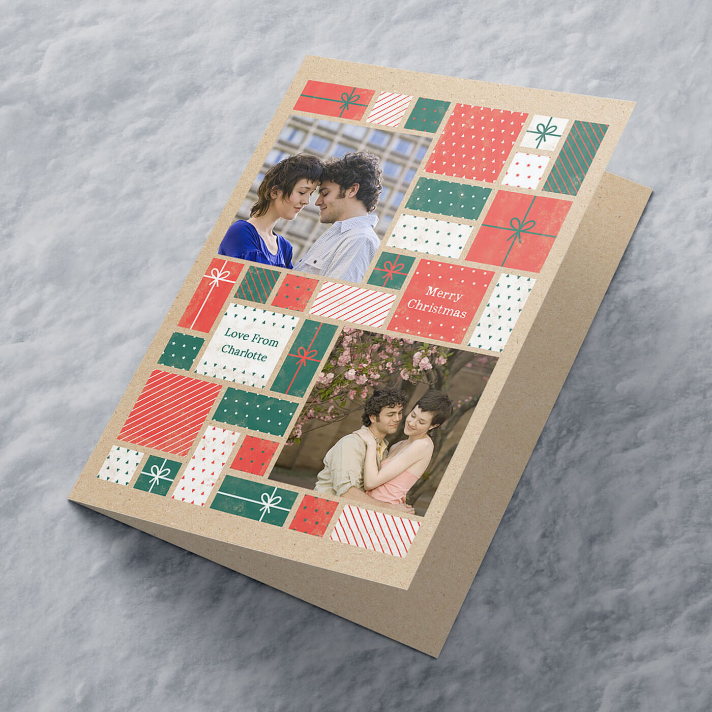 Buy Multi Photo Card - Presents and Photos for GBP 2.99 | Card Factory UK