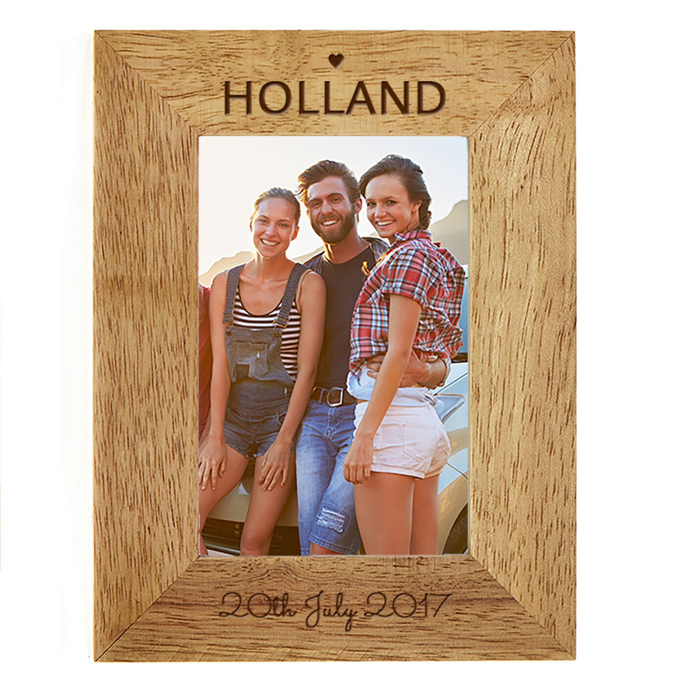 Buy Engraved Wooden Photo Frame - Our Memories for GBP 15.99 | Card ...