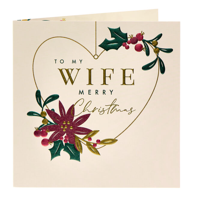 Wife Christmas Cards - Card Factory