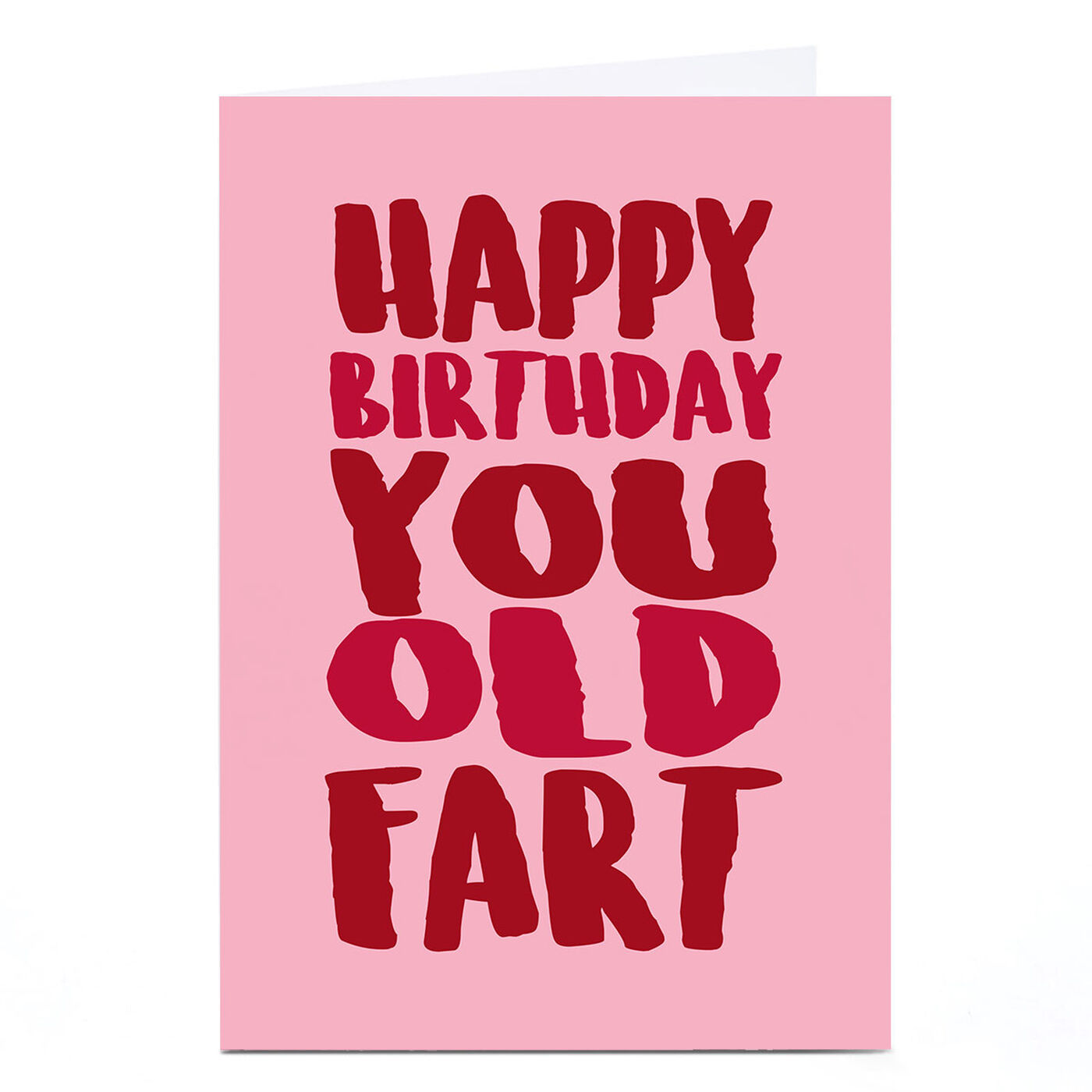 Buy Personalised Punk Birthday Card You Old Fart For Gbp 1 79 Card