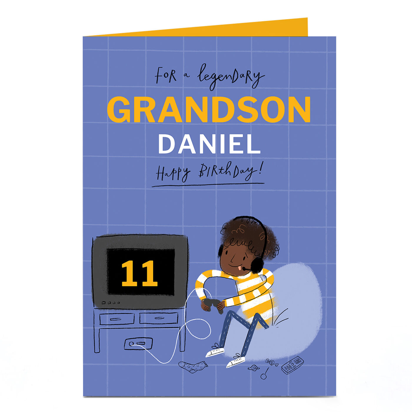 Buy Personalised Birthday Card Legendary Editable Age And Recipient