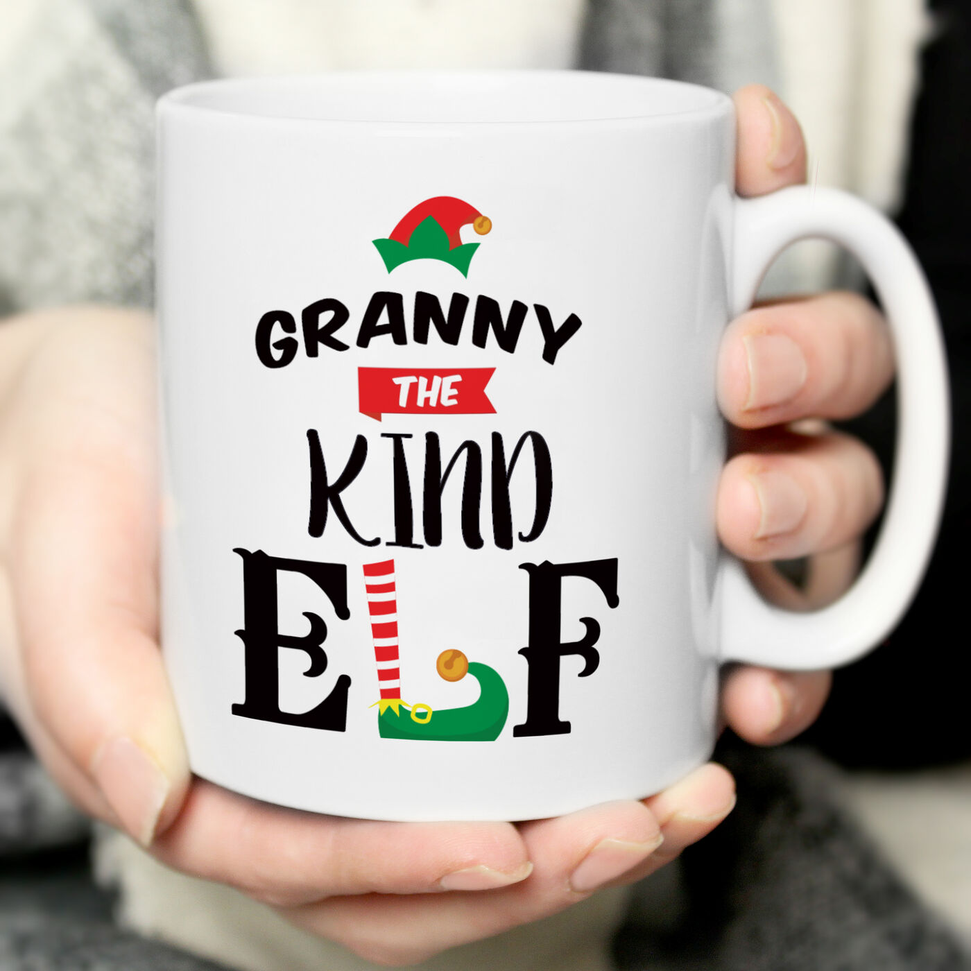 Buy Personalised Elf Christmas Mug for GBP 9.99 | Card Factory UK