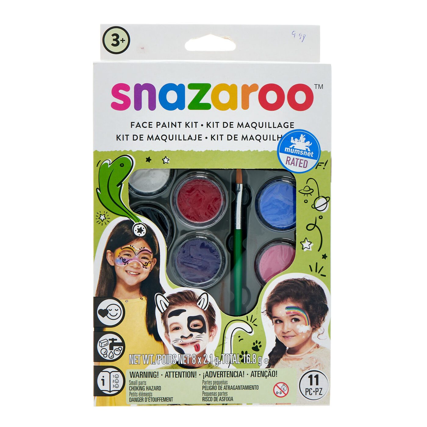 Buy Snazaroo Face Paint Kit - 8 Colours for GBP 9.99 | Card Factory UK