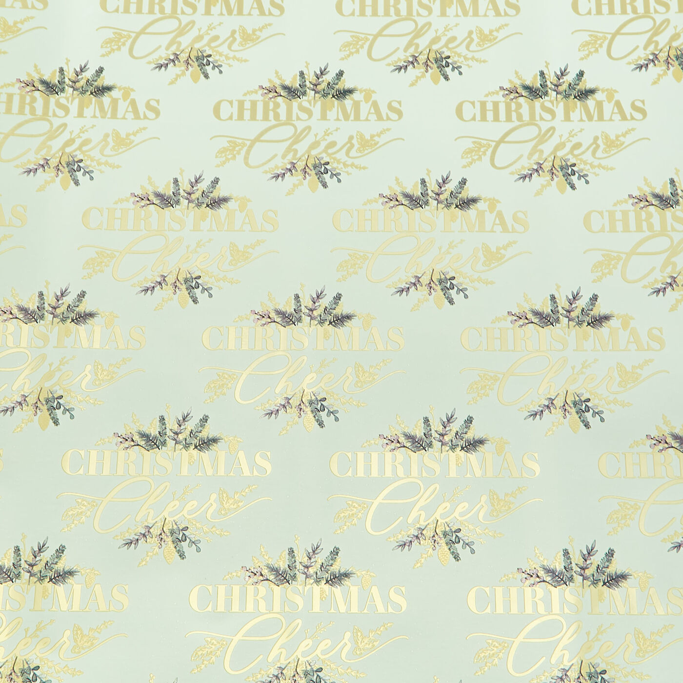Buy Gold & Green Christmas Wrapping Paper - 3 Rolls for GBP 2.49 | Card ...