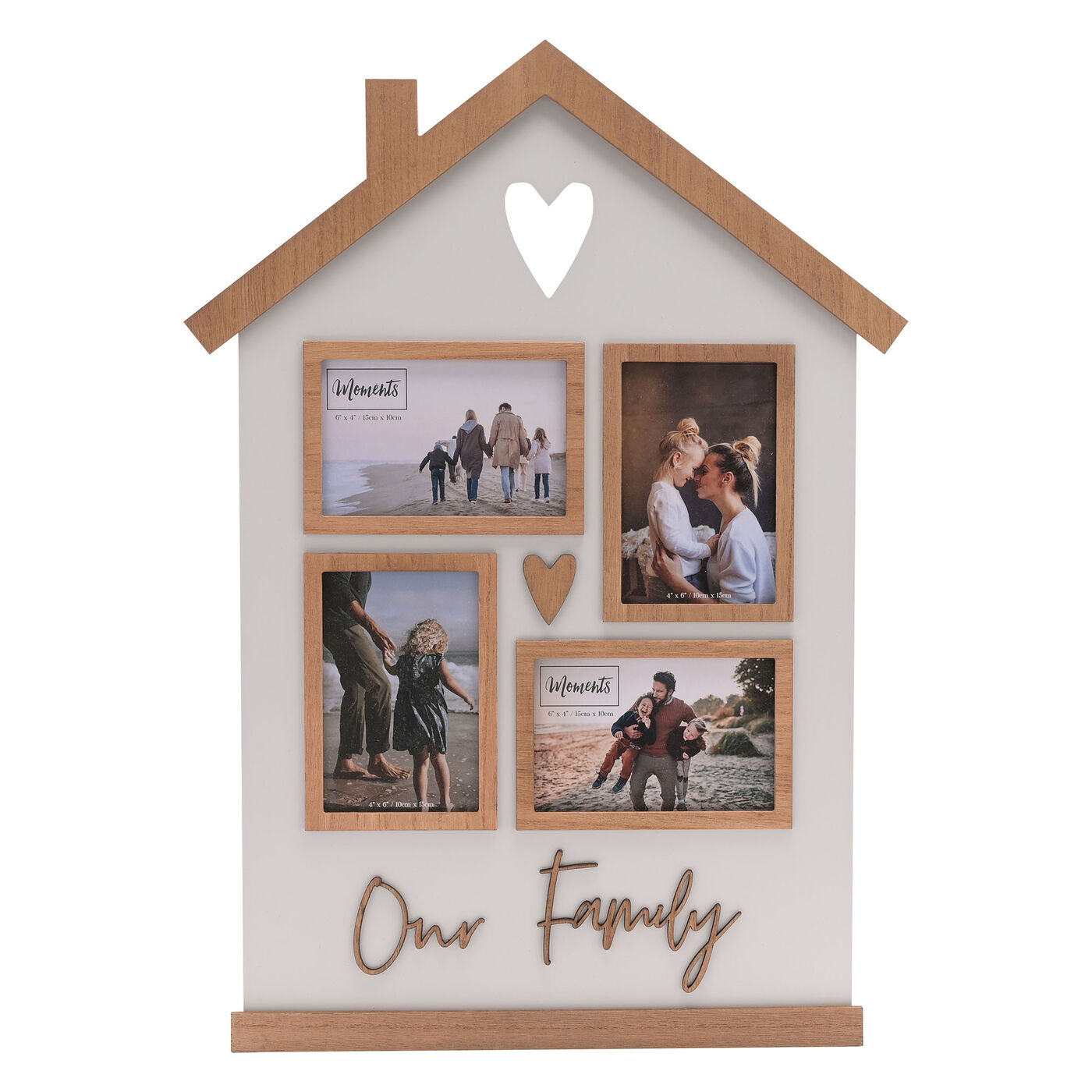 Buy Our Family House-Shaped Collage Photo Frame for GBP 19.99 | Card ...