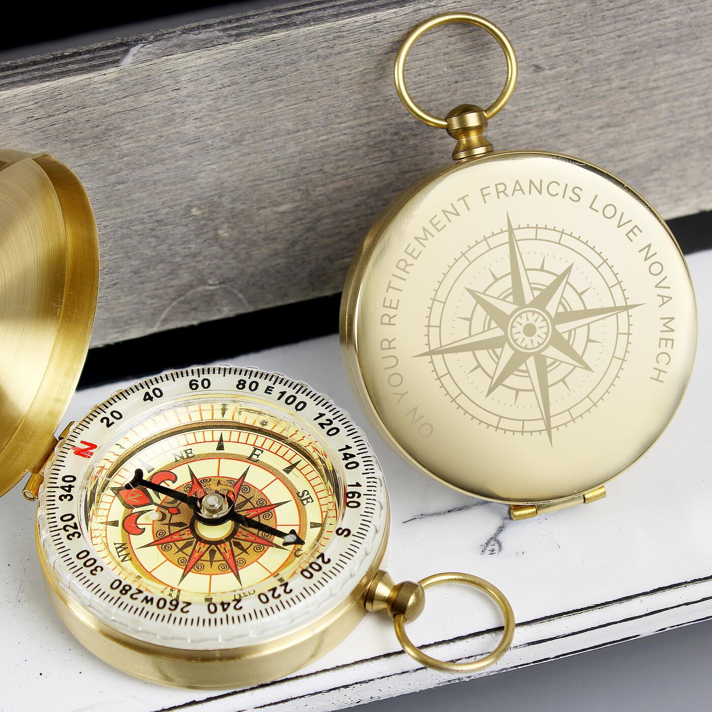 Buy Personalised Keepsake Compass for GBP 14.99 | Card Factory UK