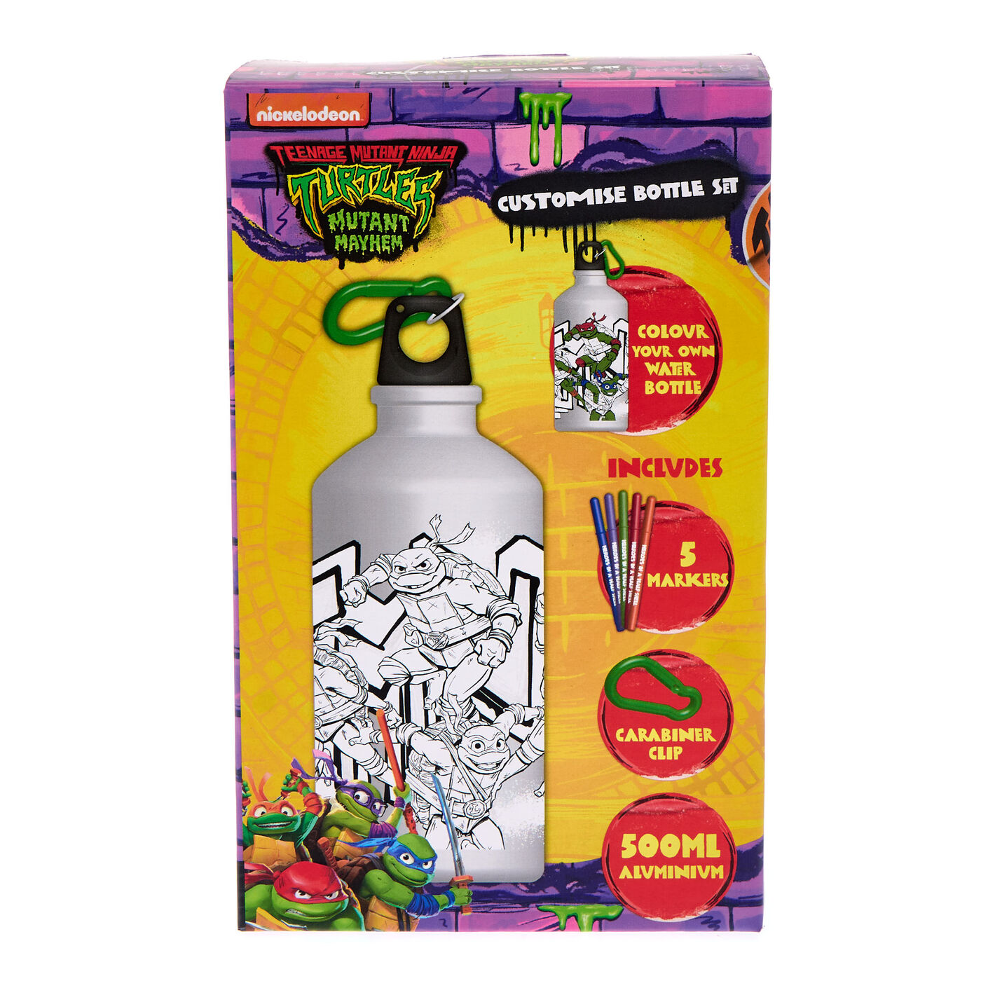 Buy Teenage Mutant Ninja Turtles Custom Bottle Set for GBP 4.99 | Card ...