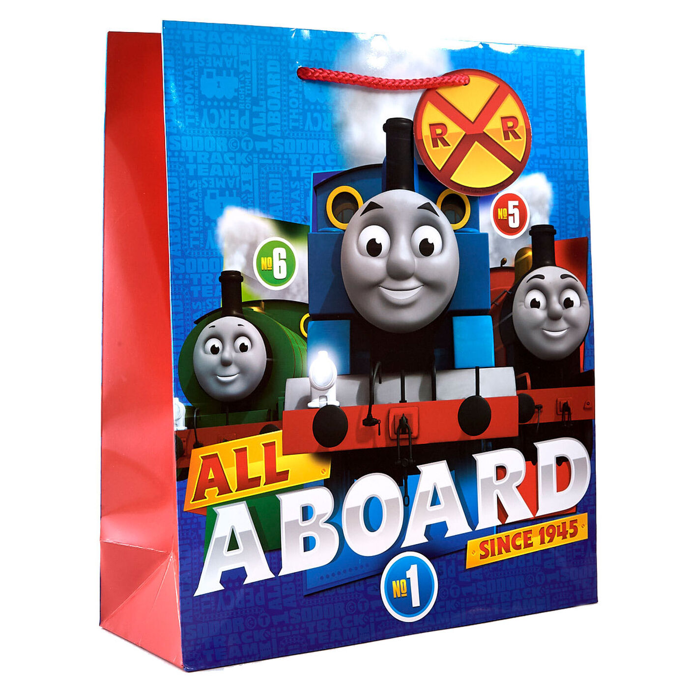 Buy Large Portrait Thomas The Tank Gift Bag for GBP 1.49 | Card Factory UK