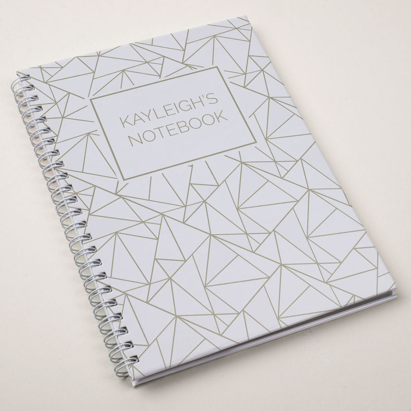 Buy Personalised Notebook Shapes Pattern for GBP 6.49 | Card Factory UK