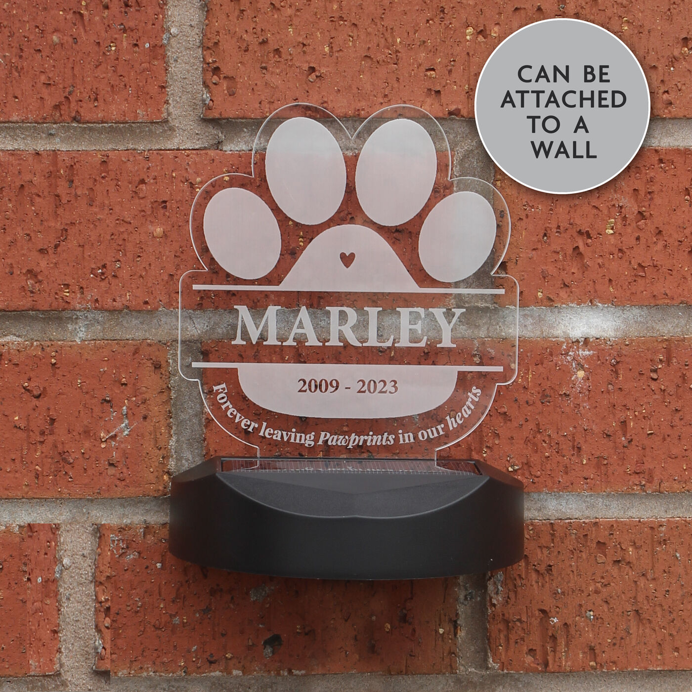 Buy Personalised Pet Memorial Outdoor Solar Light for GBP 29.99 | Card ...