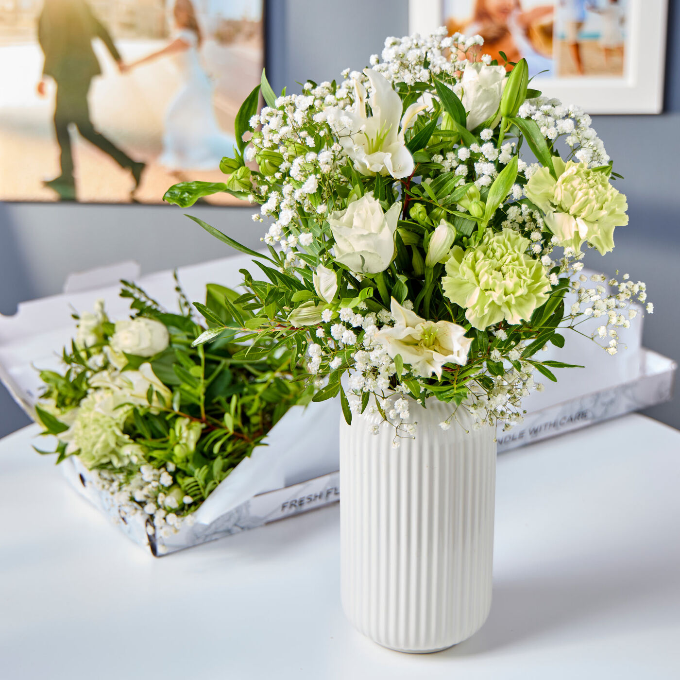 Buy Blossoming Gifts Serenity Letterbox Flower Bouquet - Free Delivery ...