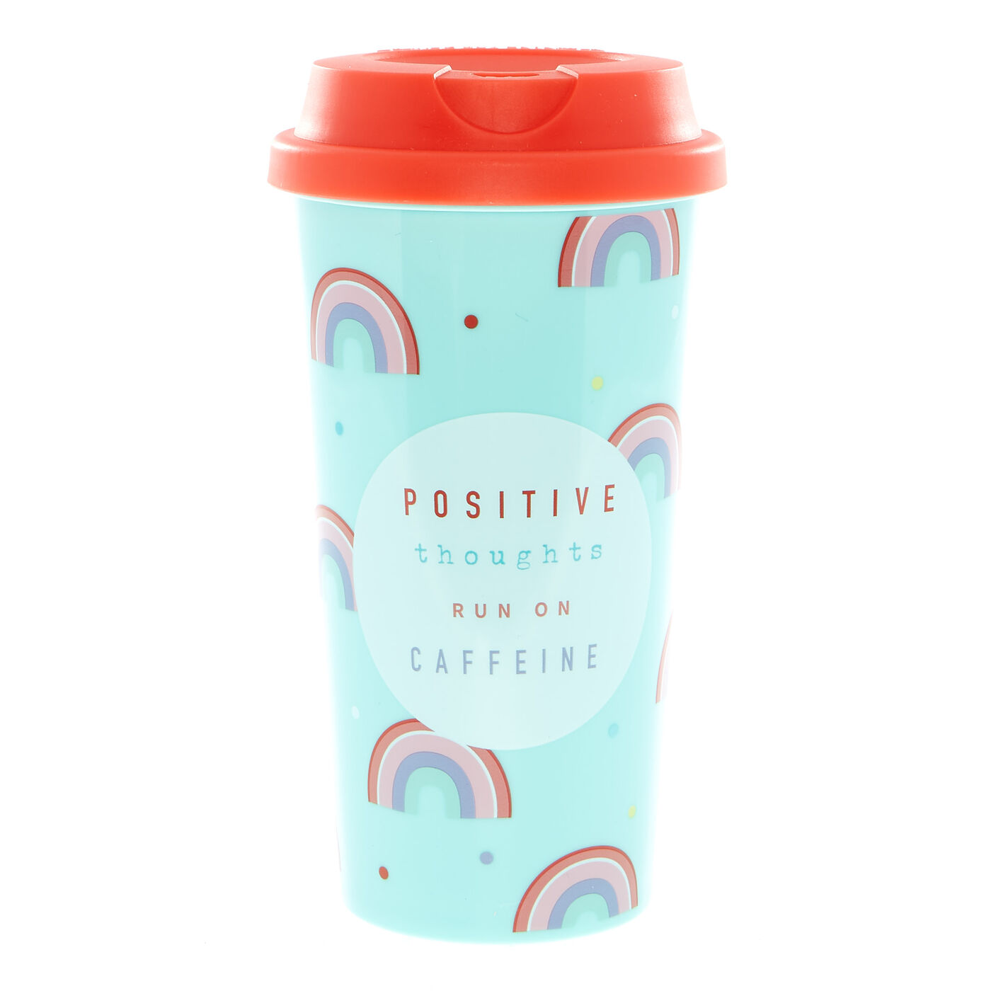 Buy Positive Thoughts Rainbow Travel Mug for GBP 2.99 | Card Factory UK