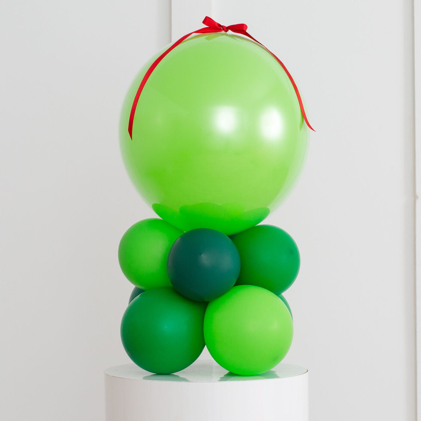 Buy Personalised Christmas Grinch Themed Air-Filled Bubble Stack ...