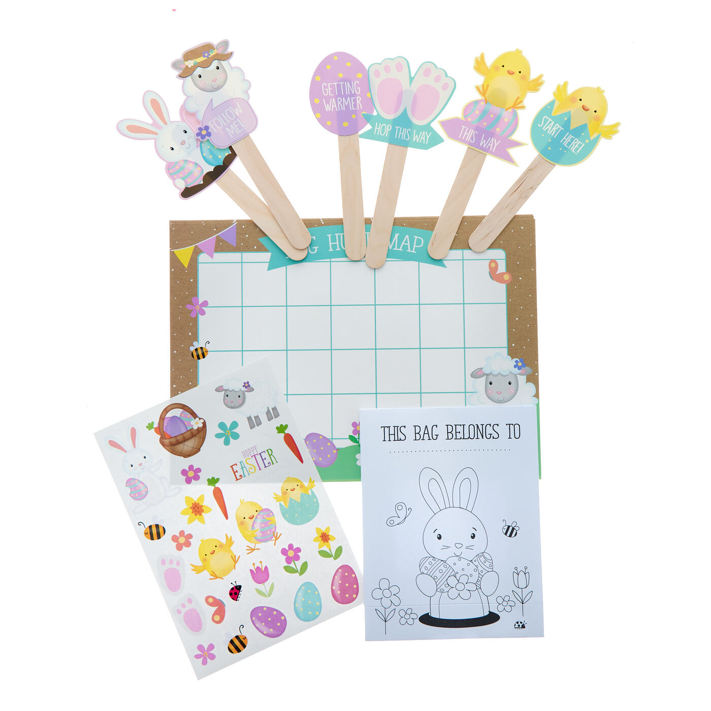 Buy Children's Easter Egg Hunt Kit for GBP 2.99 | Card Factory UK