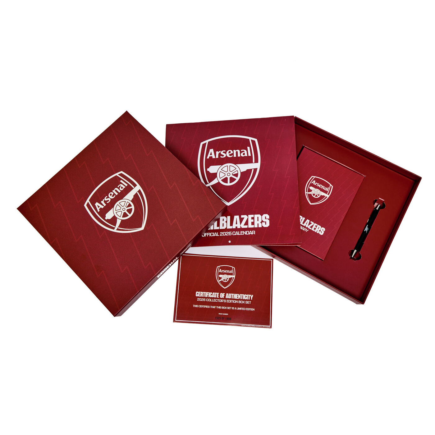 Buy Arsenal 2026 Calendar & Diary Musical Gift Box for GBP 19.99 | Card ...