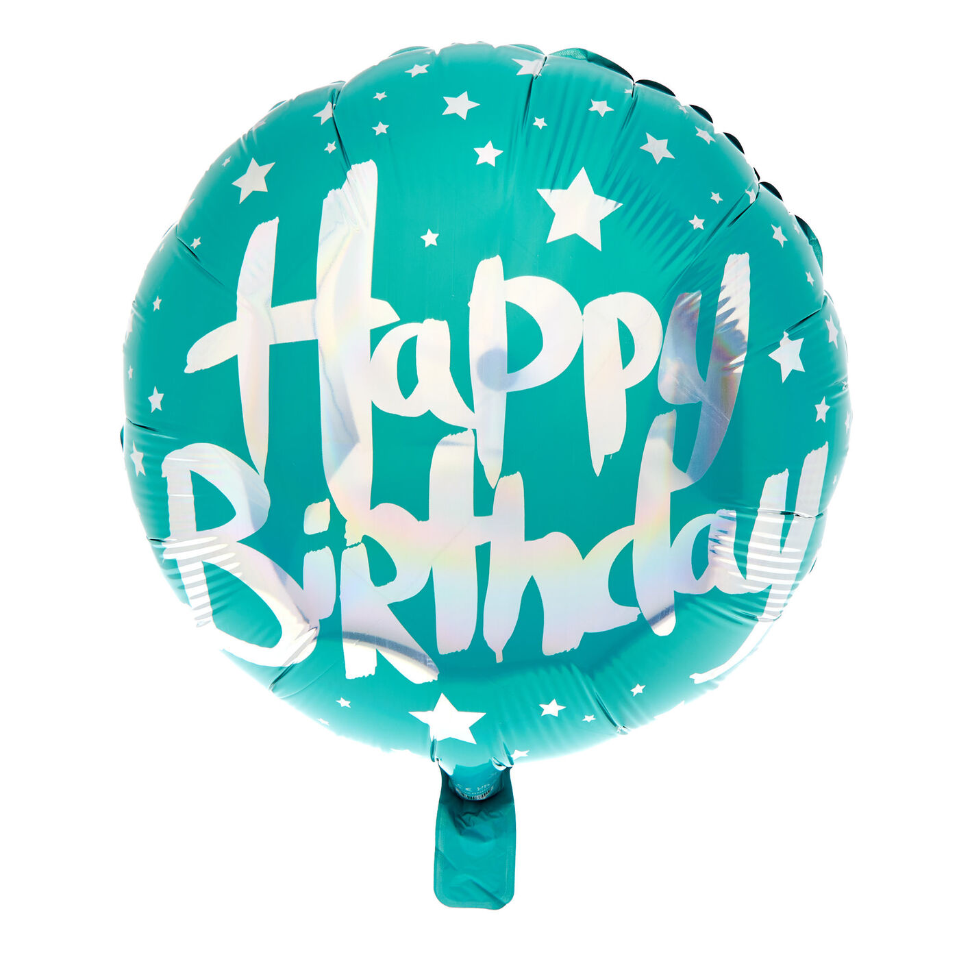 Buy Teal Happy Birthday Balloon Bouquet - DELIVERED INFLATED! for GBP ...