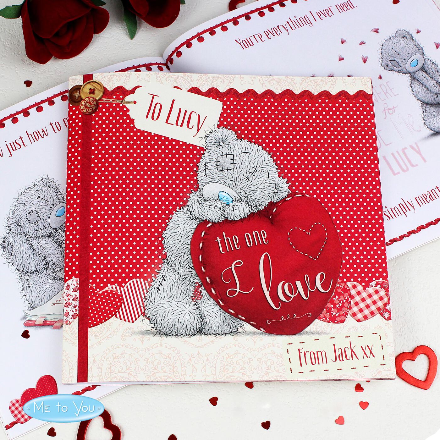 Buy Personalised Me to You The One I Love Poem Book for GBP 12.99 ...