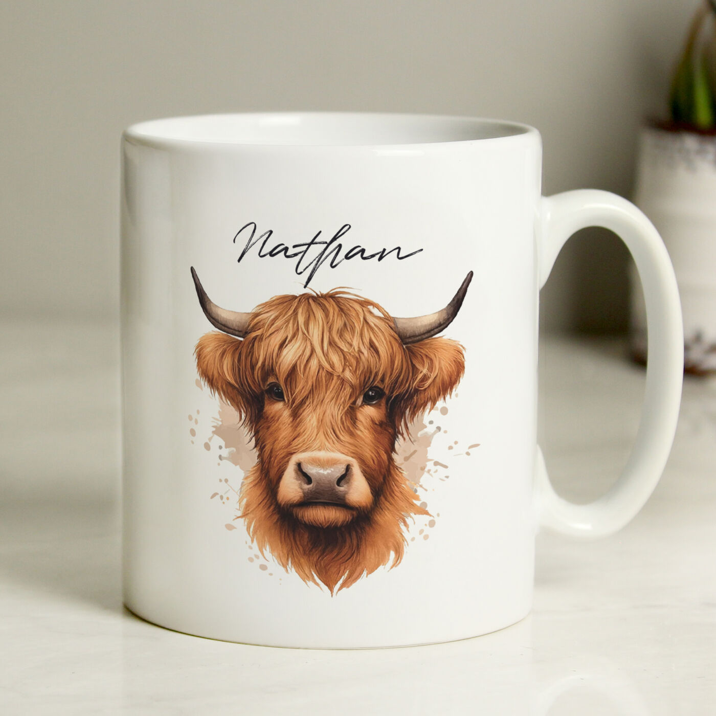 Buy Personalised Highland Cow Mug for GBP 10.29 | Card Factory UK