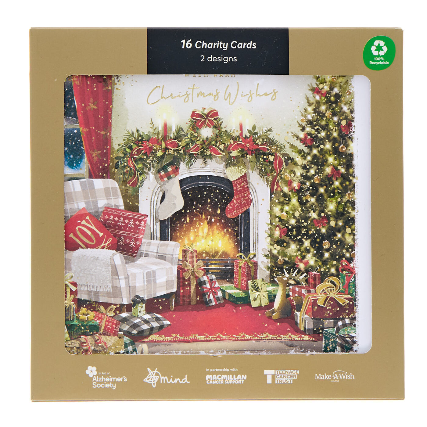 Buy 16 Santa & Snowman Charity Christmas Cards for GBP 1.99 | Card ...
