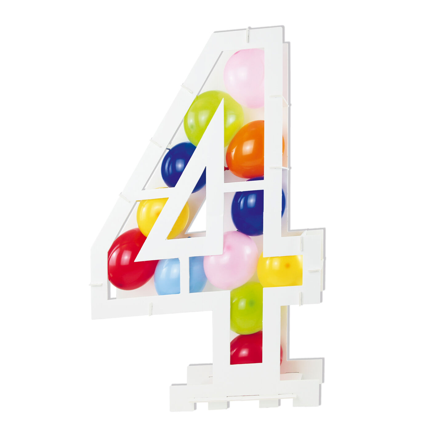 Buy Large Number 4 Balloon Stand for GBP 12.99 | Card Factory UK