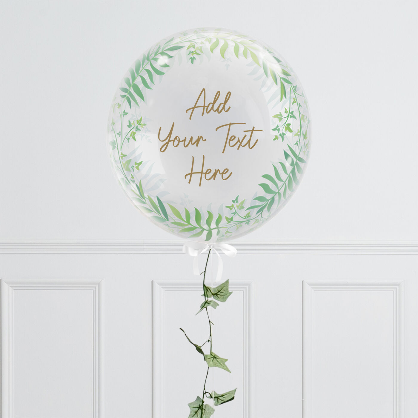 Buy Personalised 20-Inch Bubblegum Balloon With Ivy Tail - DELIVERED ...