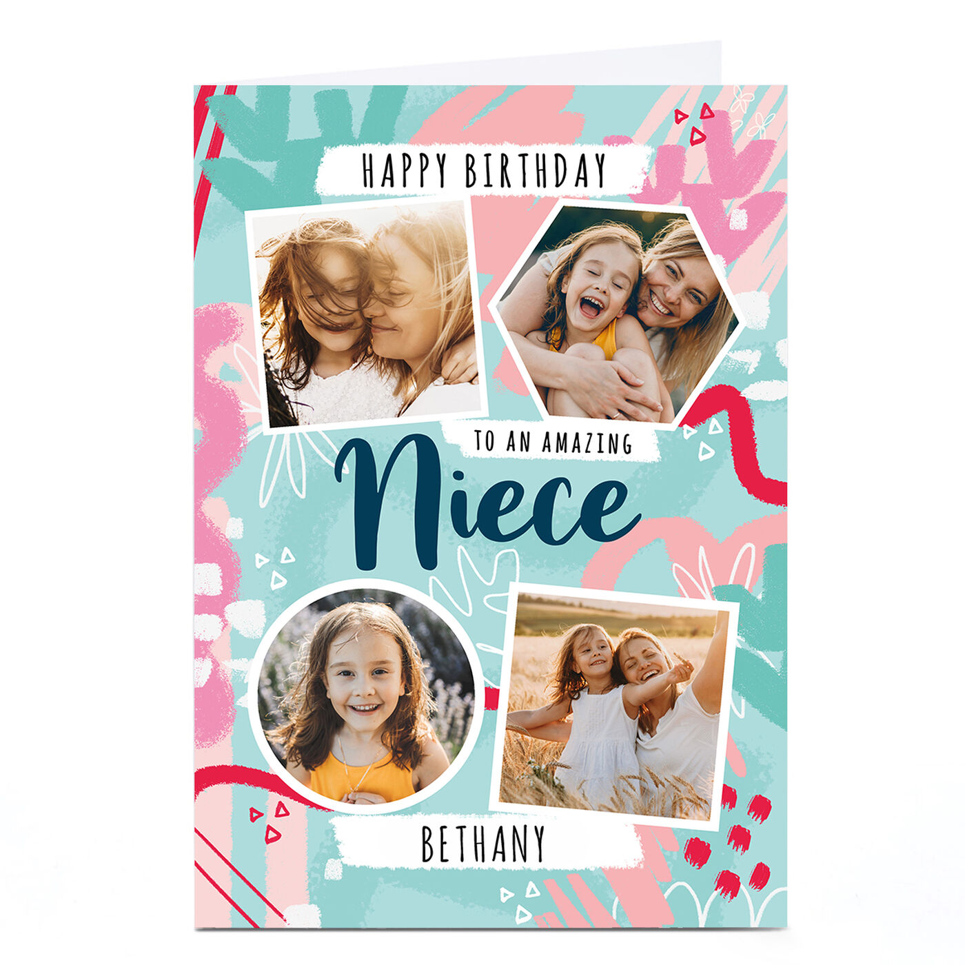 Buy Photo Little Mono Birthday Card - Amazing Niece for GBP 2.99 | Card ...