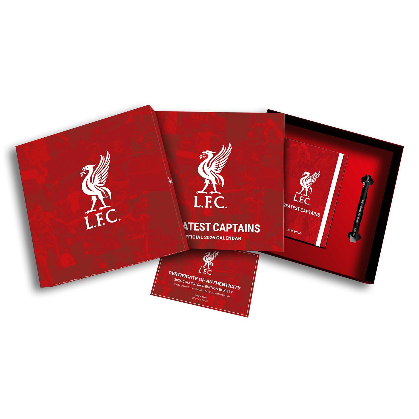 Buy Liverpool FC 2026 Calendar & Diary Musical Gift Box for GBP 19.99 ...