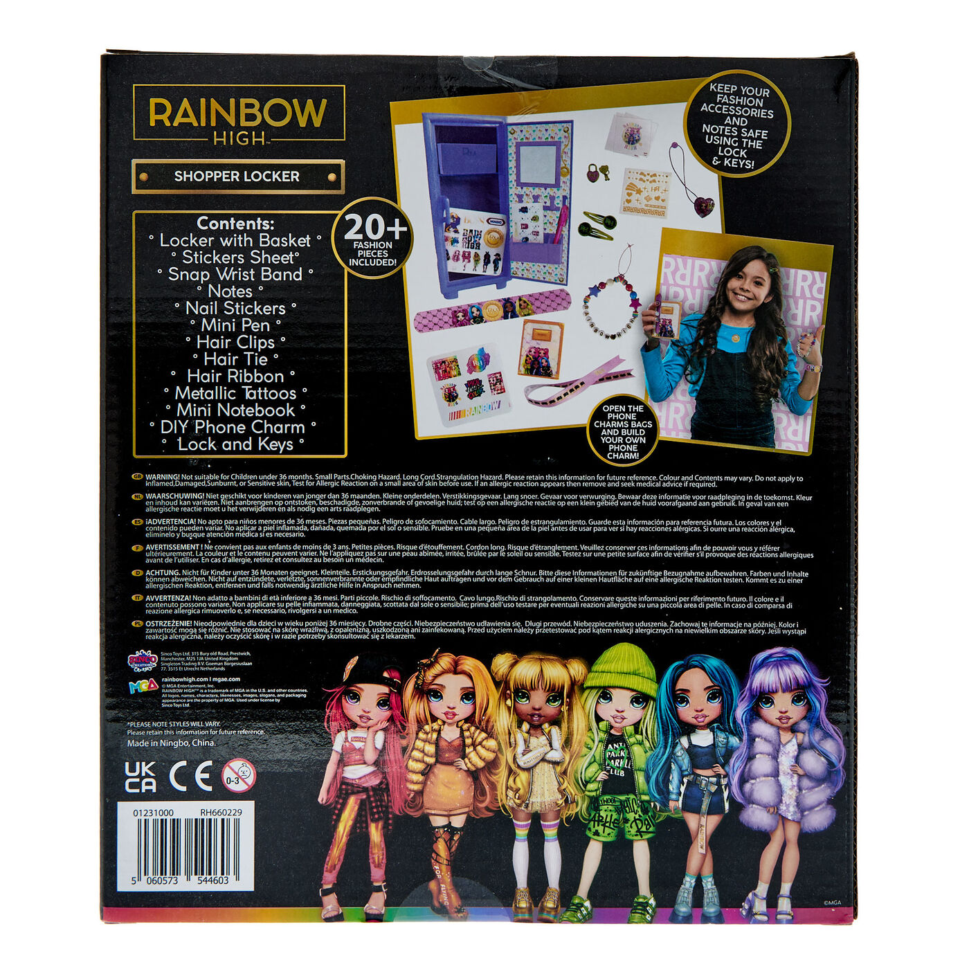 Buy Rainbow High Shopper Locker for GBP 19.99 | Card Factory UK