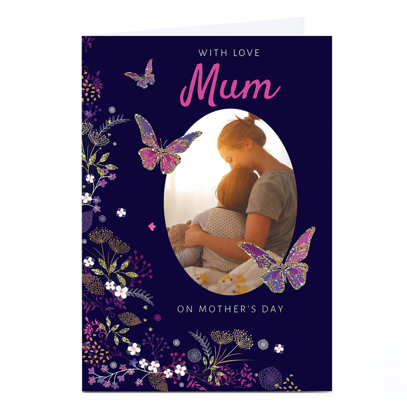 Buy Personalised Kerry Spurling Mother's Day Photo Card - Butterfly ...