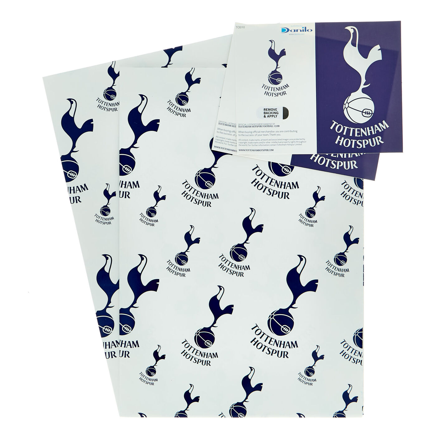 Buy Tottenham Hotspur Gift Wrap - 2 Sheets & 2 Tags for GBP 1.79 | Card ...