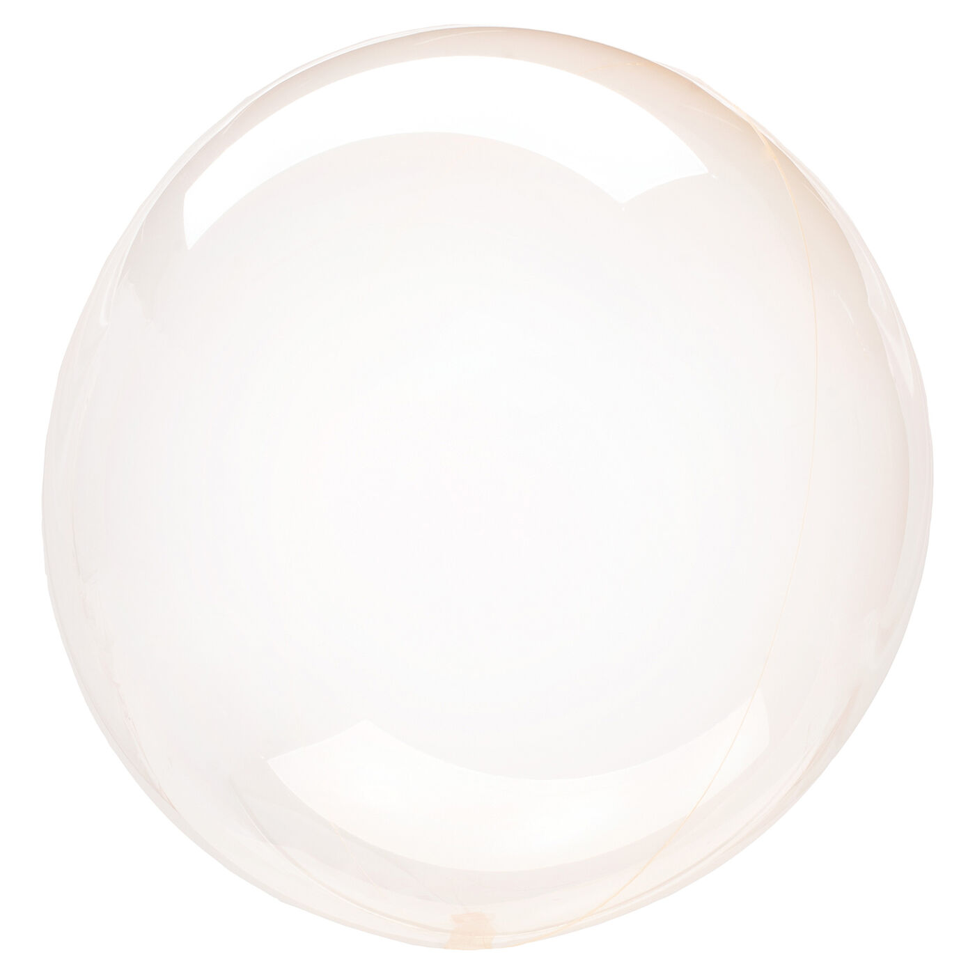 Buy 12-Inch Clear Orange Orb-Shaped Helium Balloon for GBP 2.99 | Card ...