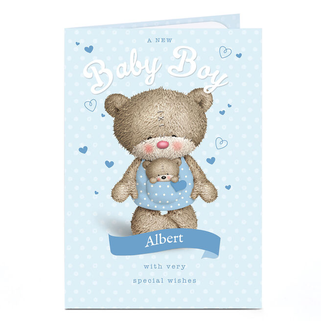 New Baby Cards, Personalised Congratulations Baby Boy or Girl Cards UK ...