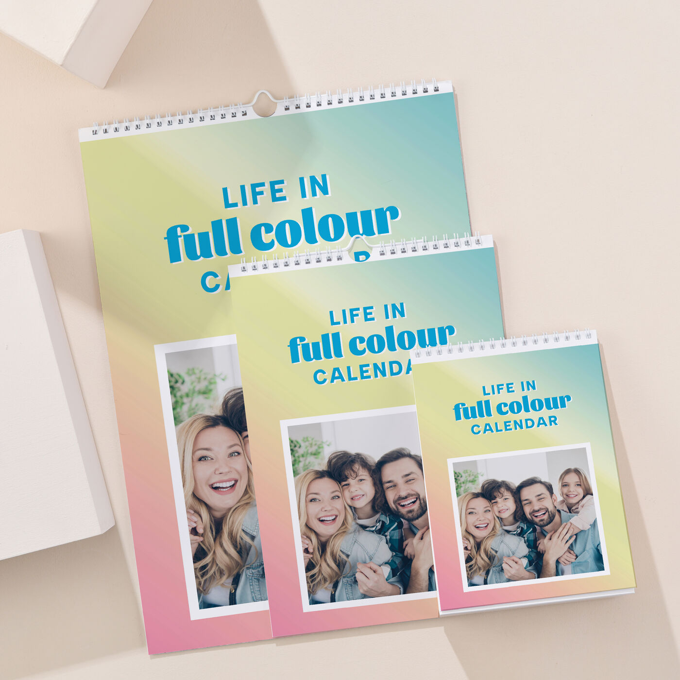 Buy Photo Upload Colourful Borders Calendar for GBP 9.99 | Card Factory UK