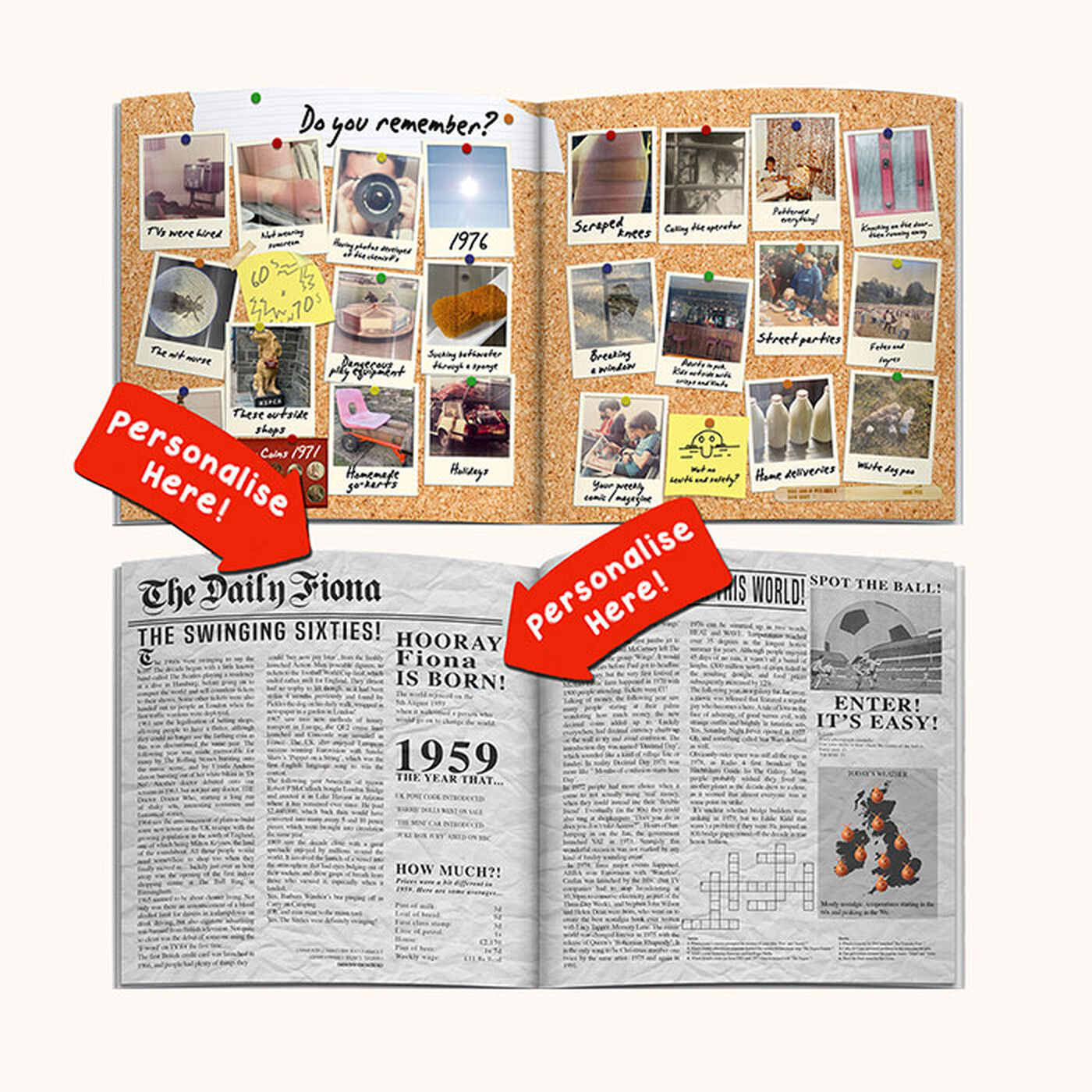 Buy Personalised Book - Memory Lane 60th Birthday for GBP 22.99 | Card ...