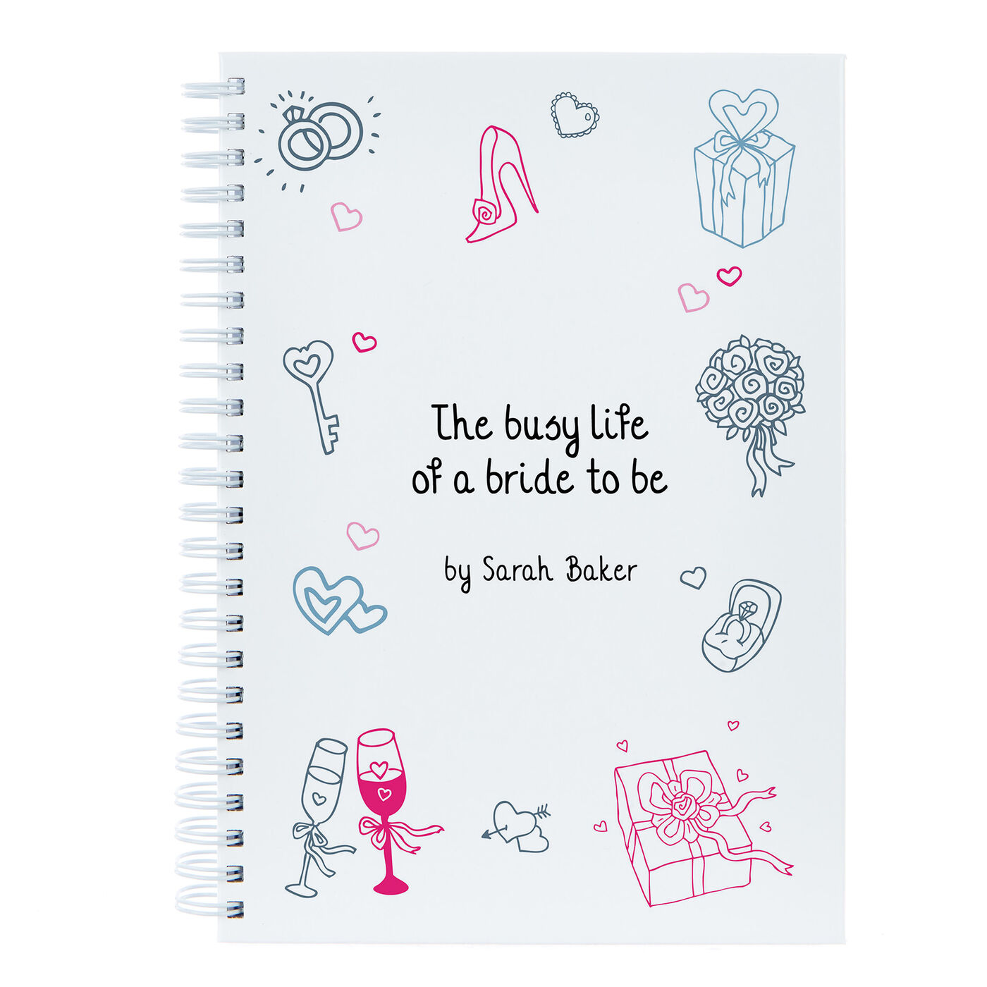 Buy Personalised Bride To Be Notebook for GBP 6.29 | Card Factory UK