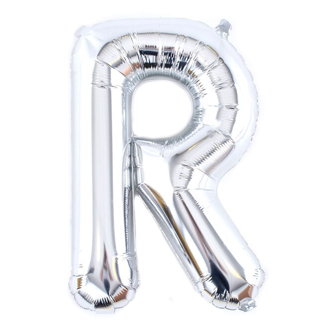 Letter Balloons, Large Gold, Silver & Pink Foil Alphabet Name Balloons ...