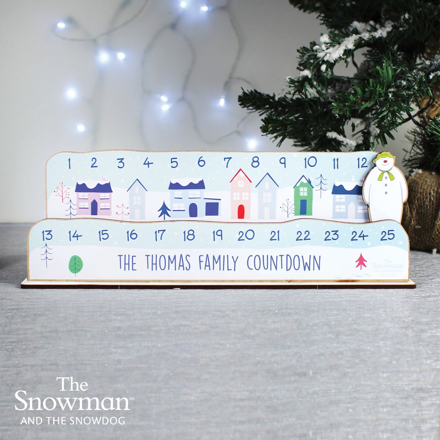 Buy Personalised The Snowman Christmas Advent Countdown Kit for GBP 16. ...