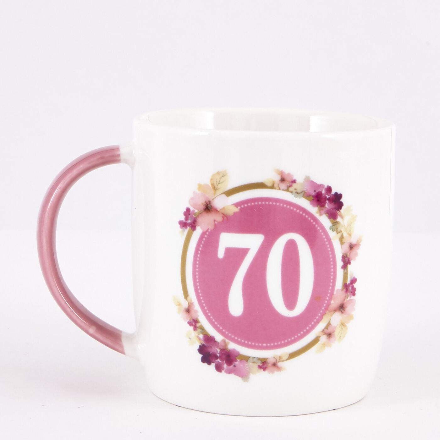 Buy Floral 70th Birthday Mug for GBP 3.99 | Card Factory UK