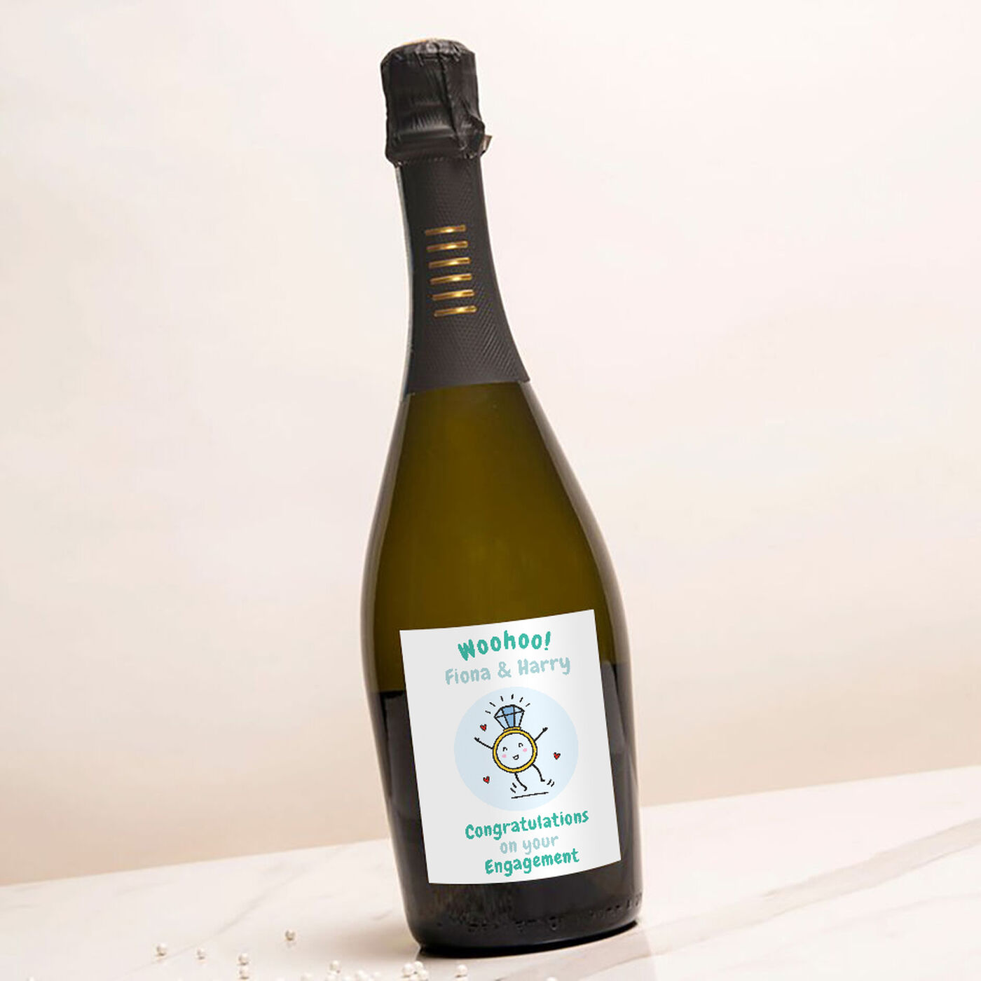 Buy Personalised Engagement Prosecco - Congratulations for GBP 22.99 ...
