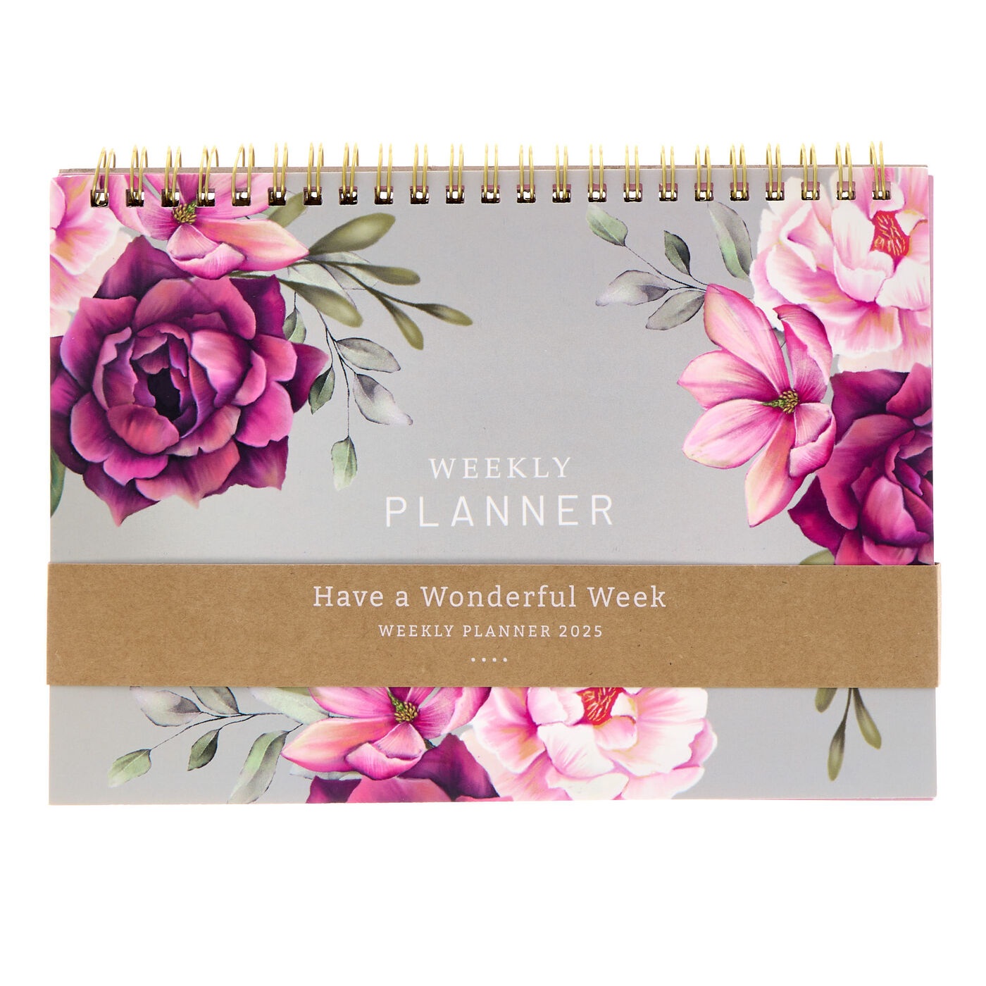 Buy Floral Weekly Planner 2025 for GBP 1.99 | Card Factory UK