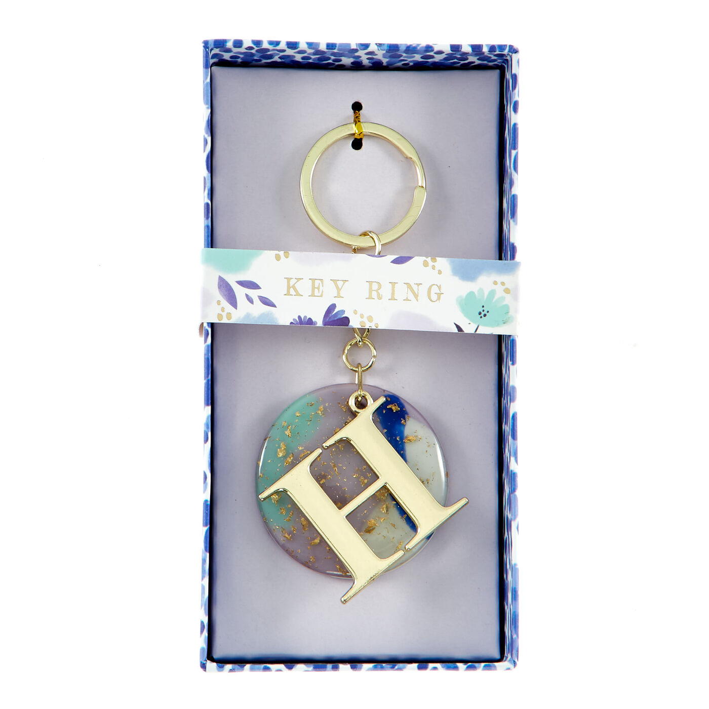 Buy Monogram Keyring Letter H for GBP 1.99 | Card Factory UK