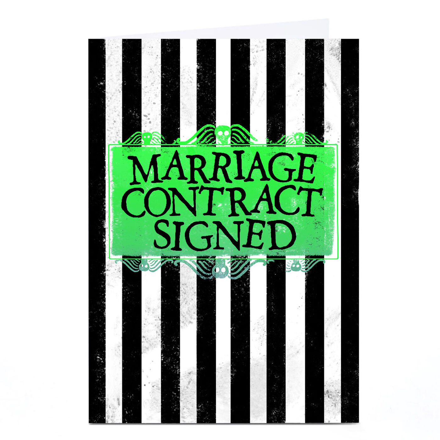 Buy Wedding Card - Marriage Contract Signed for GBP 1.99 | Card Factory UK