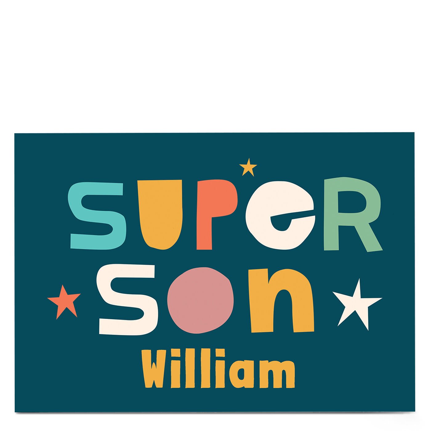 Buy Personalised Hello Munki Card - Super Son for GBP 2.99 | Card ...