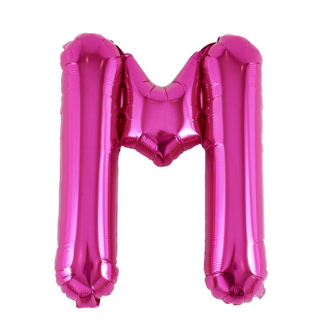Letter Balloons, Large Gold, Silver & Pink Foil Alphabet Name Balloons ...