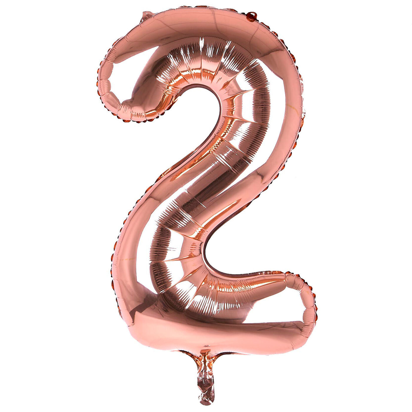 Buy Rose Gold Number 2 Giant Foil Helium Balloon INFLATED for GBP 14.99 ...