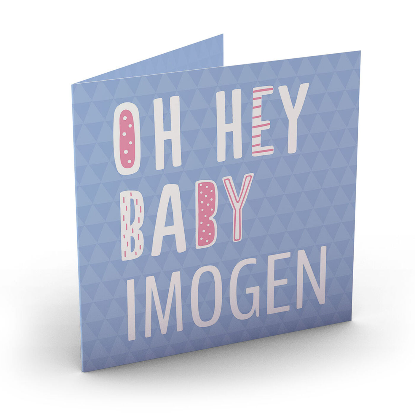 Buy Personalised New Baby Card - Oh Hey Baby for GBP 3.29 | Card Factory UK