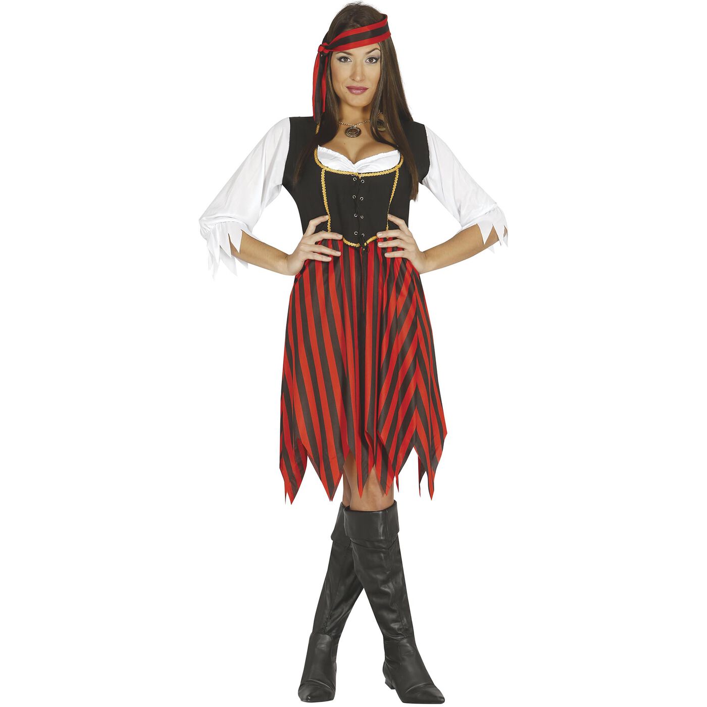Buy Overseas Pirate Dress Adult Fancy Dress Costume for GBP 17.99 ...