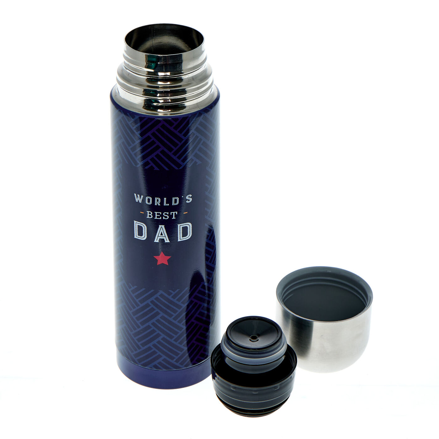 Buy World's Best Dad Flask for GBP 4.99 | Card Factory UK